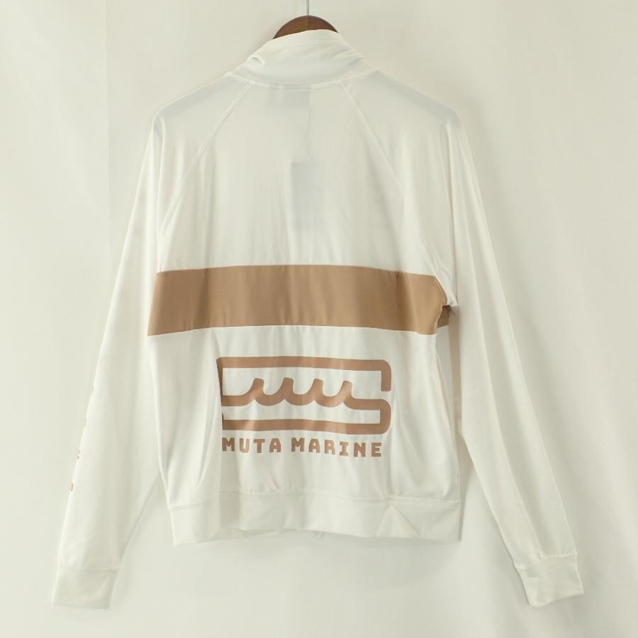 新品同様/ muta ムータ MMTK-435040/MMTK-437024 ラッシュ ジャケット/ショートパンツ セットアップ 4 ホワイト ...