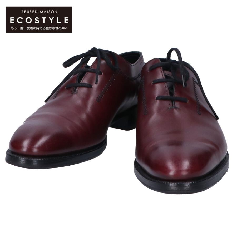 JOHN LOBB 美品/全世界750足限定 ジョンロブ 2019年イヤーモデル HOLT 0118ラスト シェブロンステッチ ホールカット ...