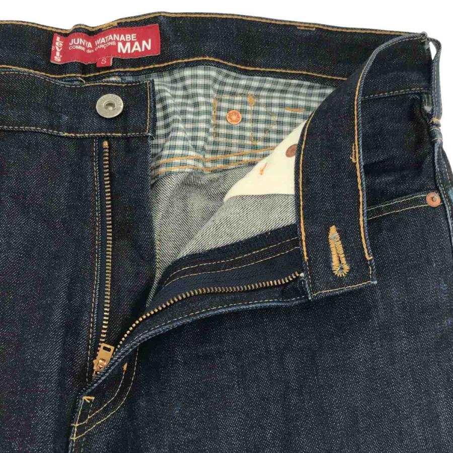 美品 JUNYA WATANABE COMME des GARCONS MANコムデギャルソンマンxリーバイス WF-P210 AD2020 ジップフライ デニムパンツ S メンズ ...