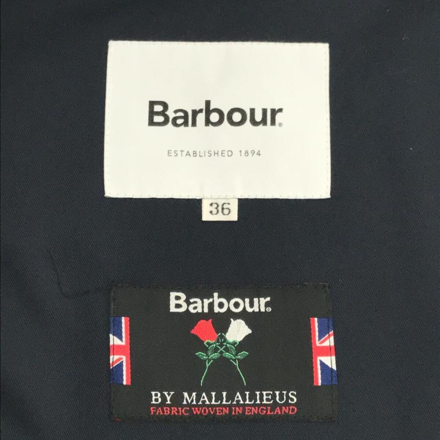 美品/国内正規/21年製 Barbour バブアー 2102025 BURGHLEY BY MALLALIEUS ウール コート 36 ...