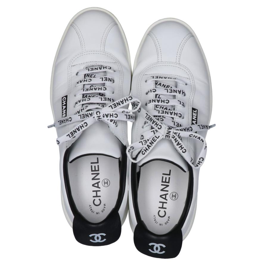 CHANEL シャネル G34085 カーフスキン ココマークスニーカー CHANEL シャネル G34085 カーフスキン ココマークスニーカー