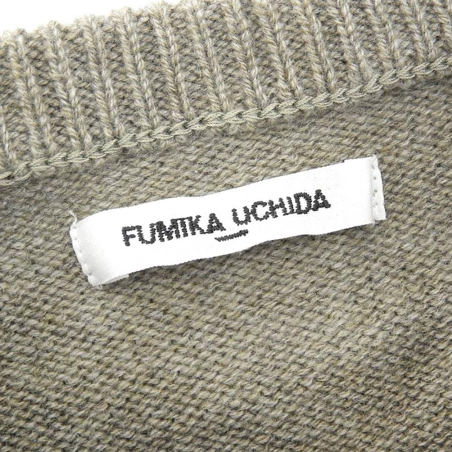 美品 FUMIKA UCHIDA フミカウチダ FU-K-KT004 7G CASHMERE_CREW 美品 FUMIKA UCHIDA フミカウチダ FU-K-KT004 7G CASHMERE_CREW