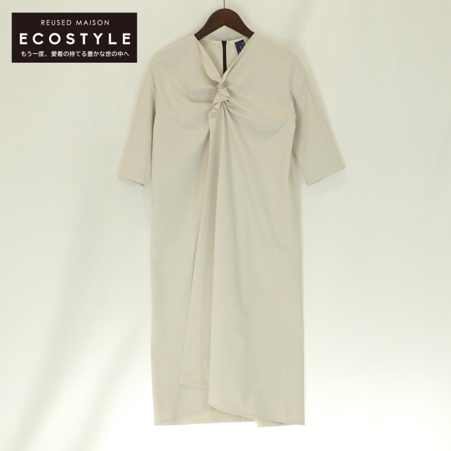 support surface サポートサーフェス ベージュ ×ストラスブルゴ SUPER FUNCTION ワンピース ポリエステル レディース 中古 : ブランドリユースショップエコス ...