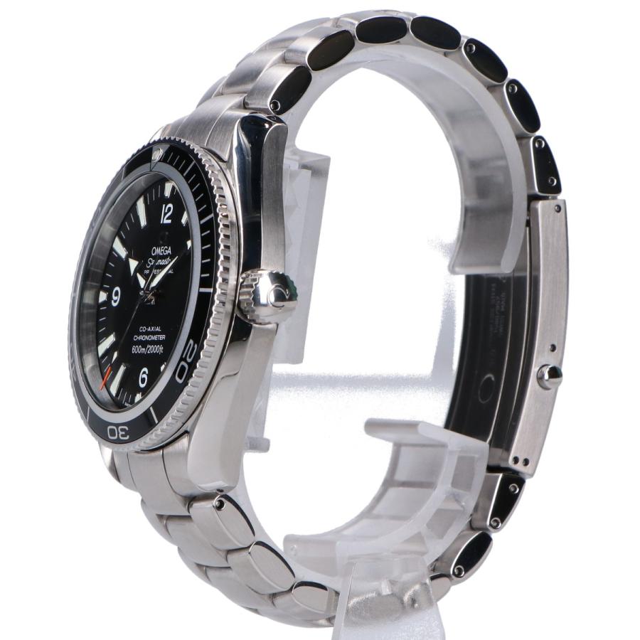OMEGA オメガ シルバーSS 2201.50.00 シーマスタープラネットオーシャン コーアクシャル 自動巻き腕時計 シルバー メンズ ...