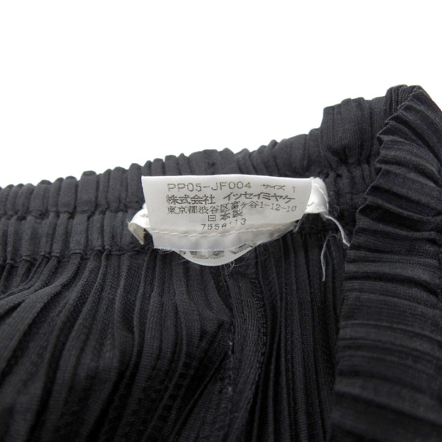 PLEATS PLEASE プリーツプリーズ ストレートパンツ レディース 黒 1 PP05-JF004 : ブランドリユースショップエコス ...