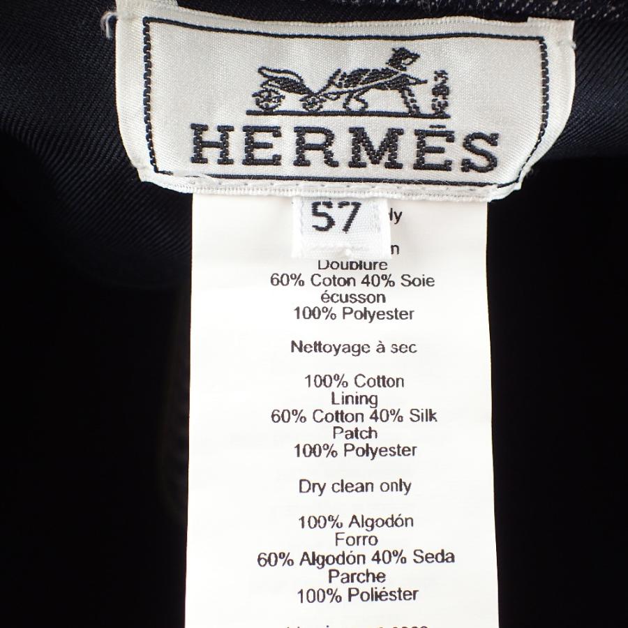 美品 HERMES エルメス サントノーレ セリエ デニム ベレー帽 帽子 57 インディゴ レディース : ブランドリユースショップエコスタイル - 通販 - Yahoo!ショッピング
