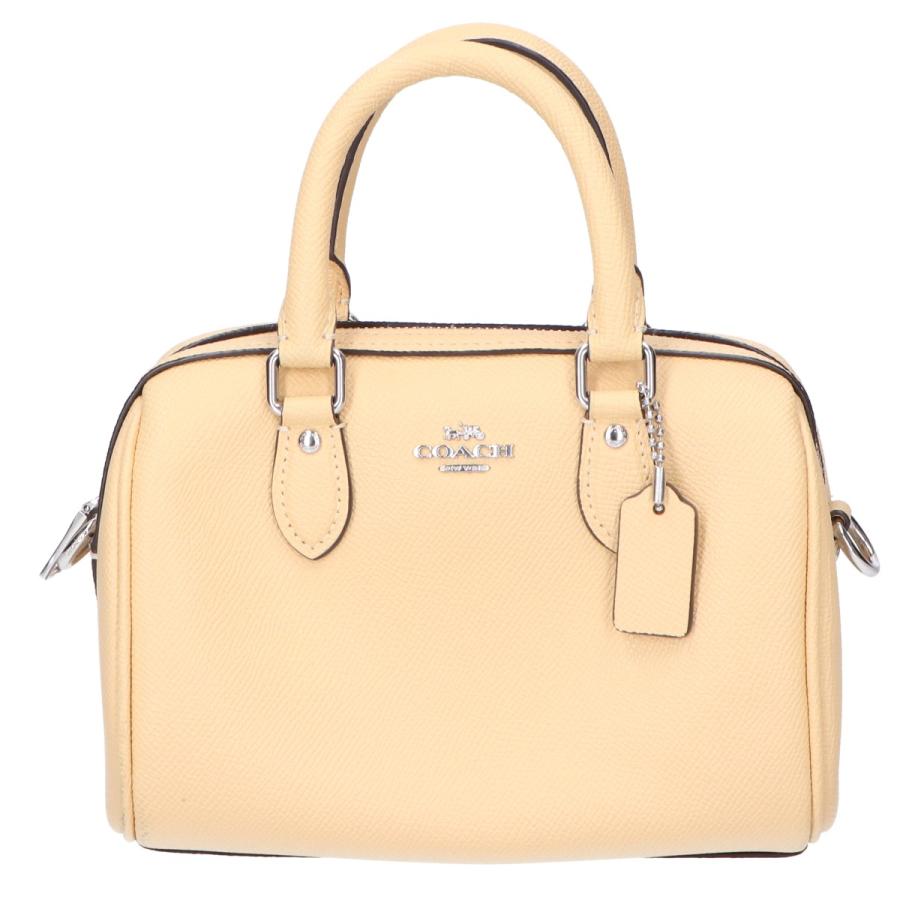 COACH（コーチ） 美品 CH157 ミニ ローアン クロスボディ / 2WAY ハンドバッグ クリーム系 レディース : ブランドリユース ...