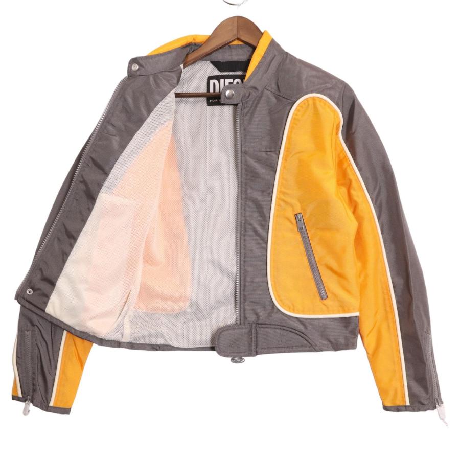 DIESEL ディーゼル グレー×イエロー A06132 J-BLINK バイカー DIESEL ディーゼル グレー×イエロー A06132 J-BLINK バイカー