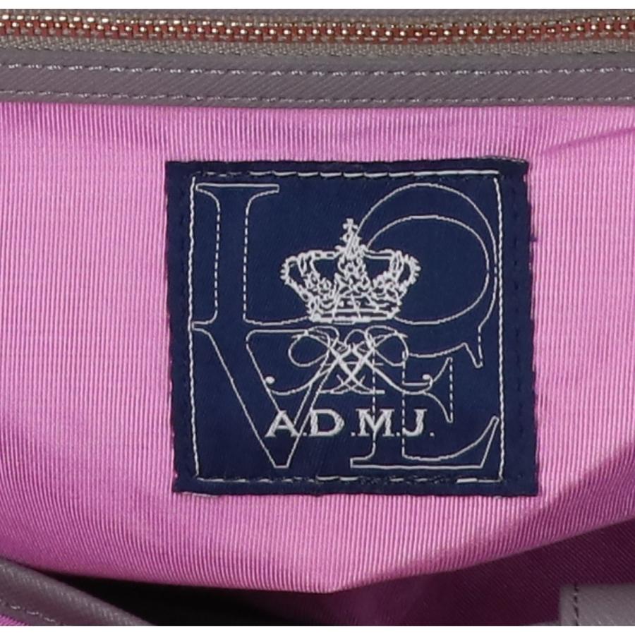 A.D.M.J. Accessoires De Mademoiselle ADMJ ターンロック レザー トートバッグ ネイビー レディース : ブランドリユースショップエコスタイル - 通販 ...