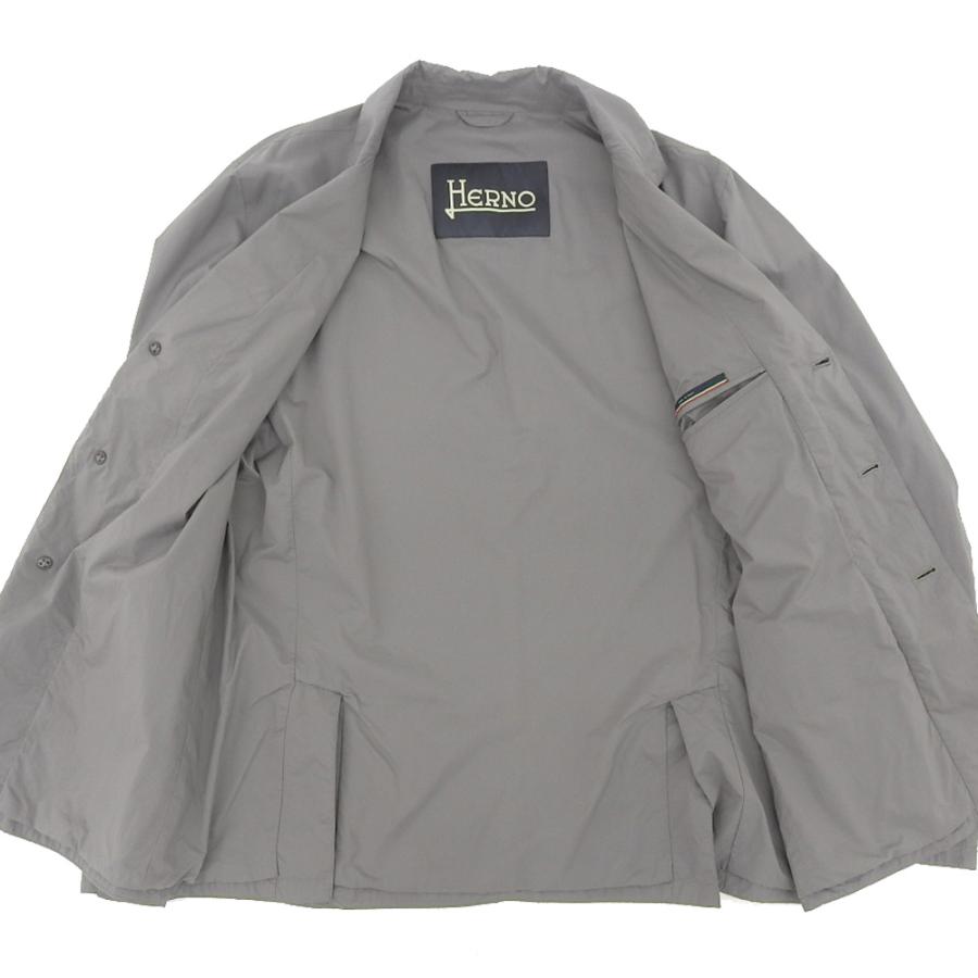Herno ヘルノ ナイロン シングル 3ボタン ジャケット メンズ グレー 50 :2889900000085595:ブランドリユースショップエコスタイル - 通販 - Yahoo!ショッピング