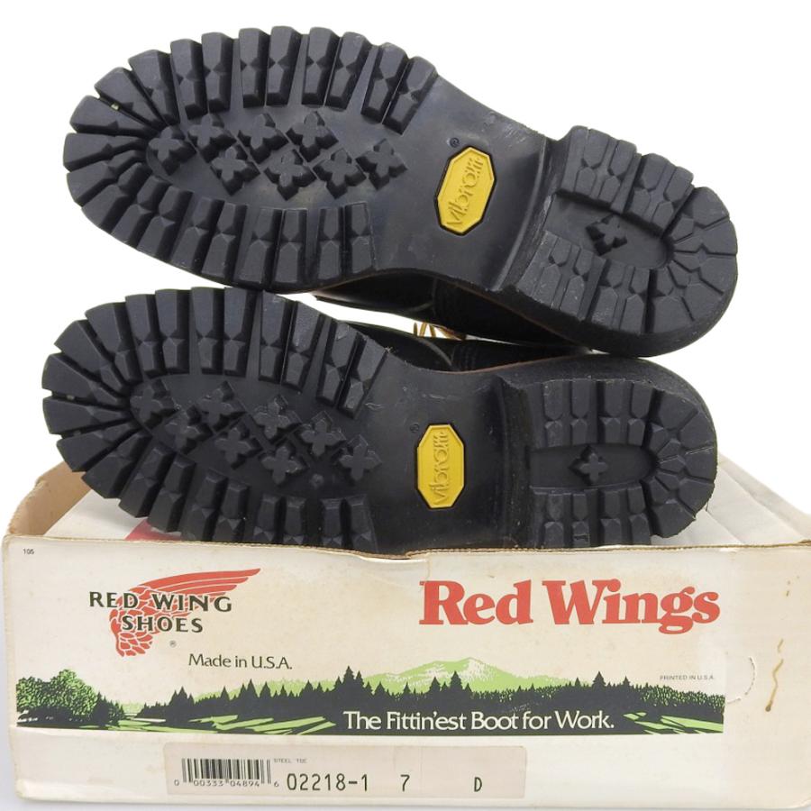 新品同様 Red Wing レッドウィング ロガーブーツ シューズ メンズ ブラック 7 D 2218 PT83 92年 : ブランドリユースショップエコスタイル - 通販 - Yahoo ...
