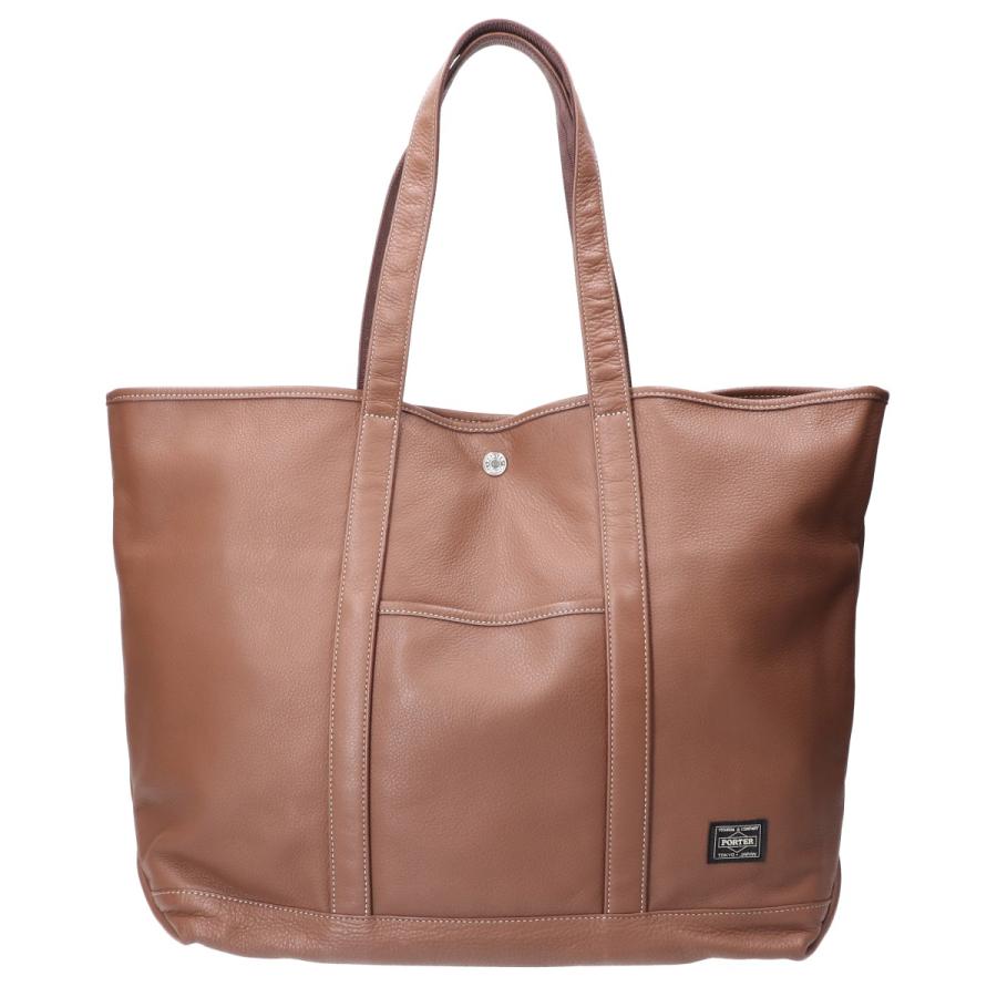 美品 PORTER ポーター 381-17906 SENSUOUS TOTE BAG(L) センシュアス トートバッグ ブラウン : 2889900000089852 : ブランドリユース ...