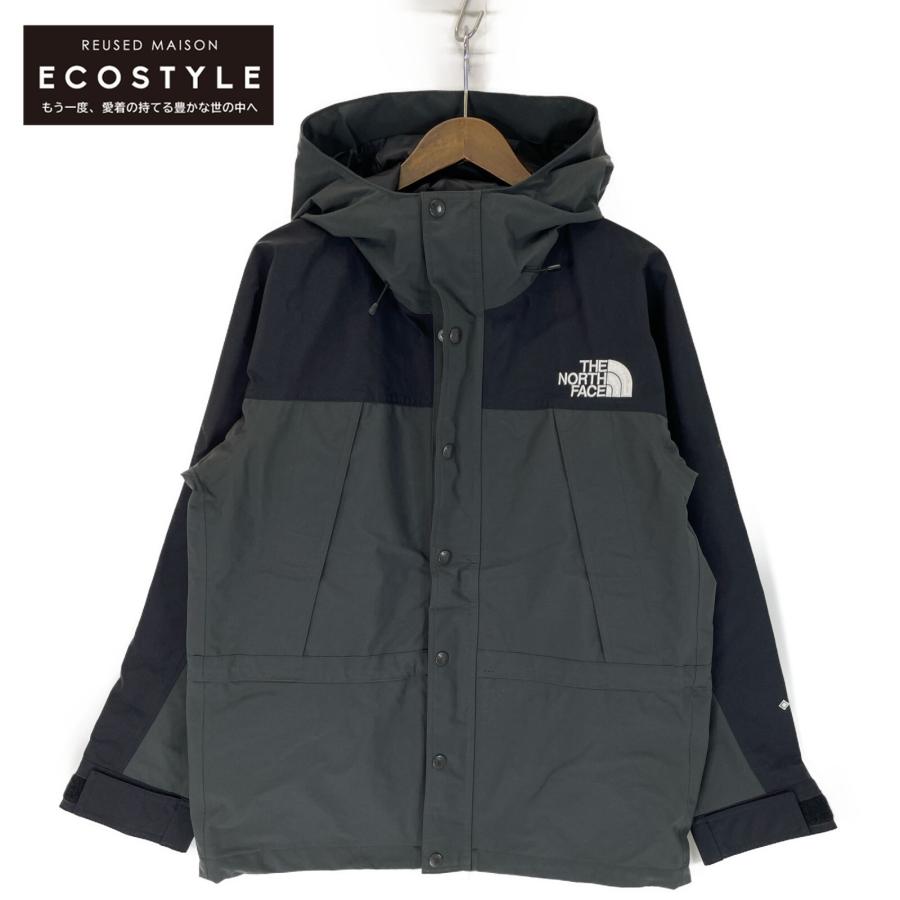 THE NORTH FACE ノースフェイス NP62236 GORE-TEX マウンテンライトジャケット グレー ブラック S ジャケット ナイロン メンズ 中古 : ブランドリユース ...