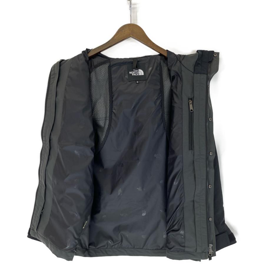 THE NORTH FACE ノースフェイス NP62236 GORE-TEX マウンテンライトジャケット グレー ブラック S ジャケット ナイロン メンズ 中古 : ブランドリユース ...
