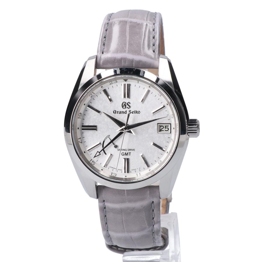 Grand Seiko グランドセイコー SBGE279 ヘリテージコレクション スプリングドライブGMT 腕時計 シルバー メンズ ...