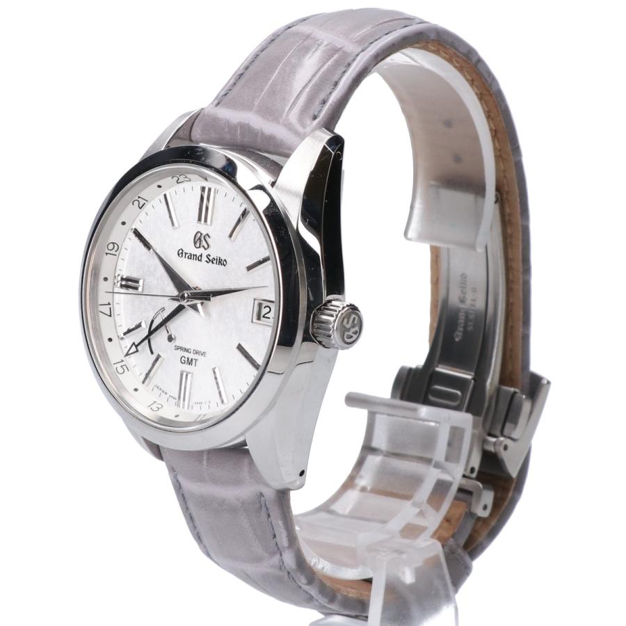Grand Seiko グランドセイコー SBGE279 ヘリテージコレクション スプリングドライブGMT 腕時計 シルバー メンズ ...