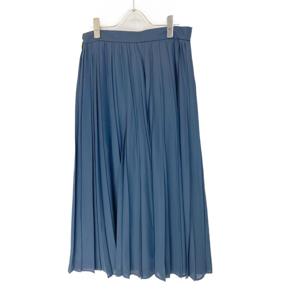 ICB アイシービー ブルー 23AW 【洗える】レザーライクプリーツ スカート 13 ポリエステル レディース 中古 : ブランドリユースショップエコスタイル - 通販 - Yahoo!ショッピング