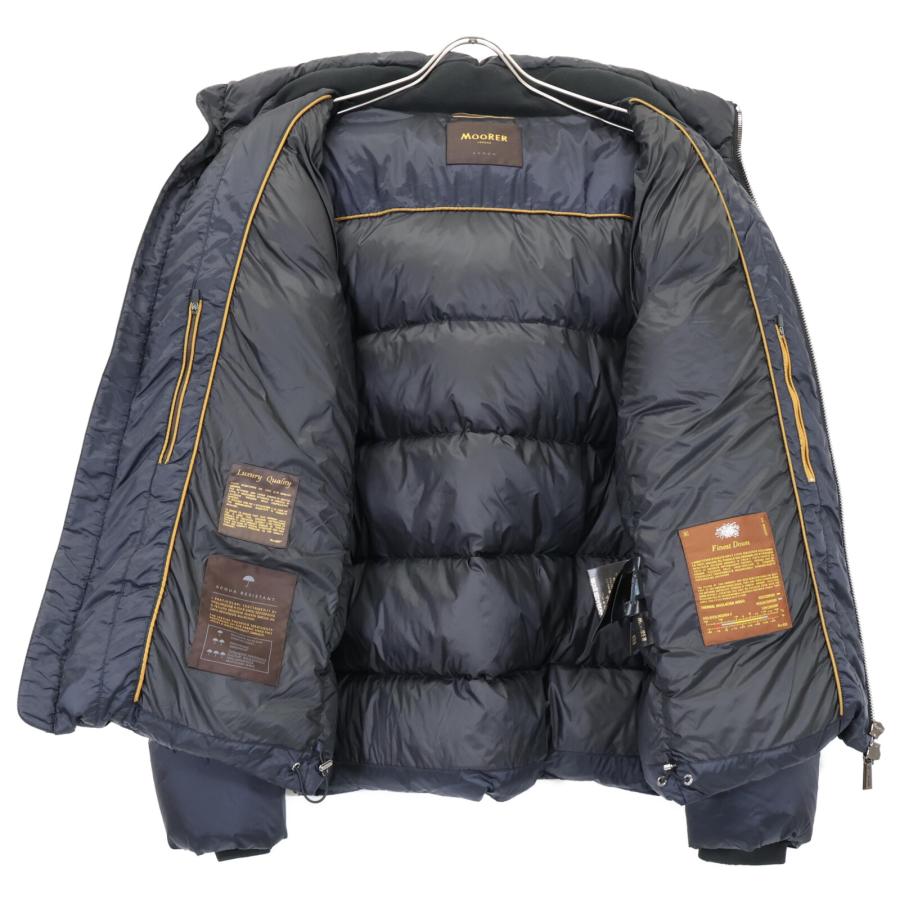 MOORER ムーレー BRETT-SH ダウン ジャケット 54 ネイビー メンズ : 2889900000095847 : ブランドリユースショップエコスタイル - 通販 - Yahoo ...