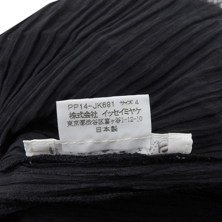 美品 PLEATS PLEASE プリーツプリーズ フェザー ノースリーブ シャツ トップス レディース ブラック 4 PP14-JK681 : ブランドリユースショップエコスタイル - 通販 ...