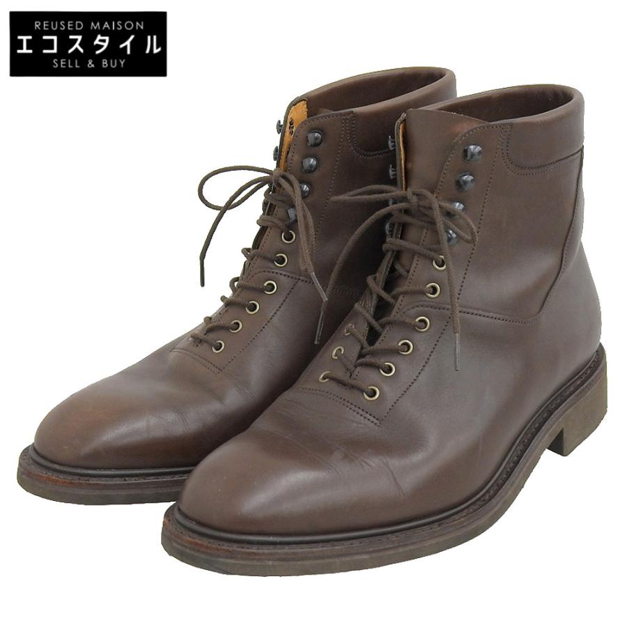 JOHN LOBB 美品 ジョンロブ SCOTT レザー レースアップ ブーツ JOHN LOBB 美品 ジョンロブ SCOTT レザー レースアップ ブーツ
