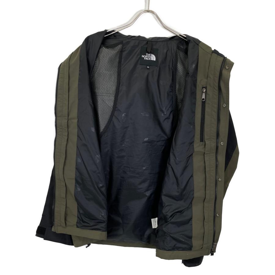 THE NORTH FACE ノースフェイス NP62236 マウンテンライトジャケット カーキ／ブラック XL ジャケット ナイロン メンズ 中古 : ブランドリユースショップエコスタイル ...