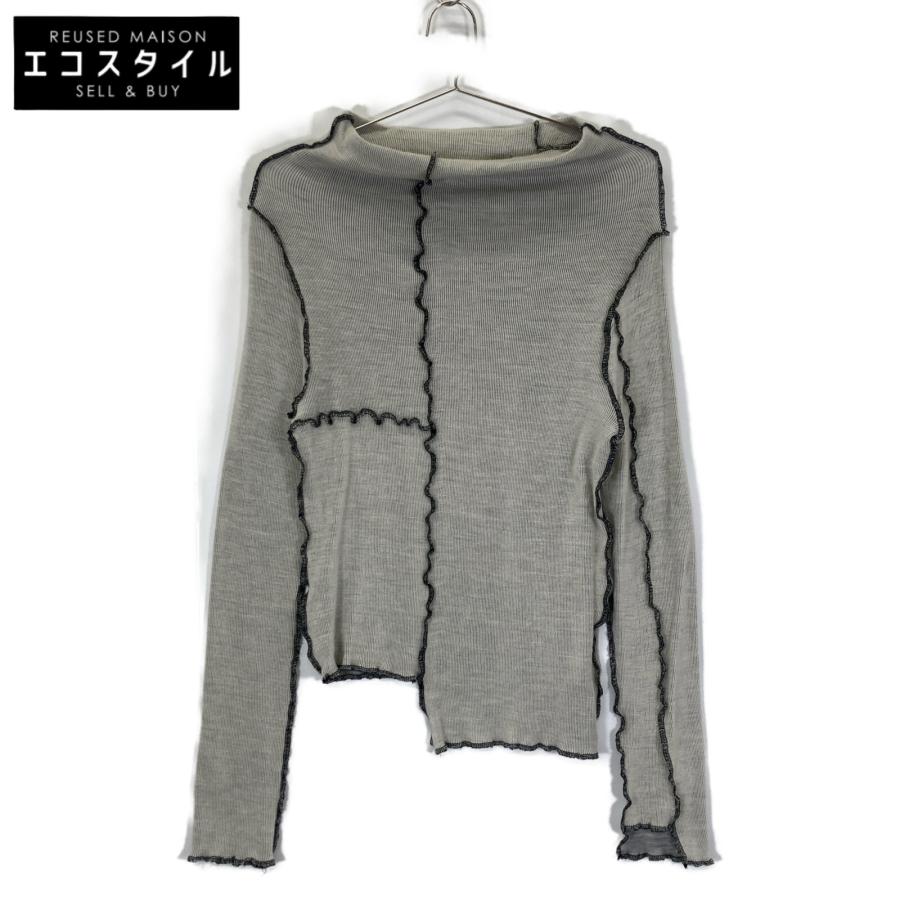Y's ワイズ 21AW オフホワイト YK-T06-961 リバーテレコ オフネック 2 トップス ウール レディース 中古 : ブランドリユースショップエコスタイル - 通販 ...
