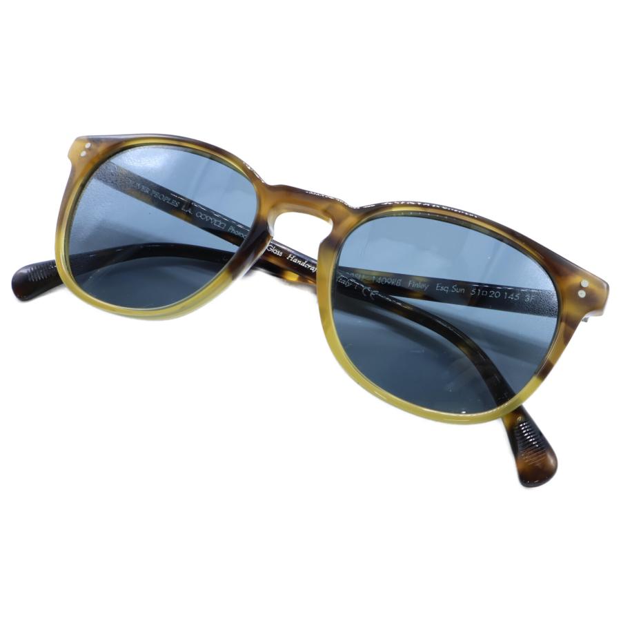 OLIVER PEOPLES 美品 OV5298SU 1409R8 Finley Esq.Sun ウェリントン サングラス 51 20 145 Vintage Brown Tortoise ...
