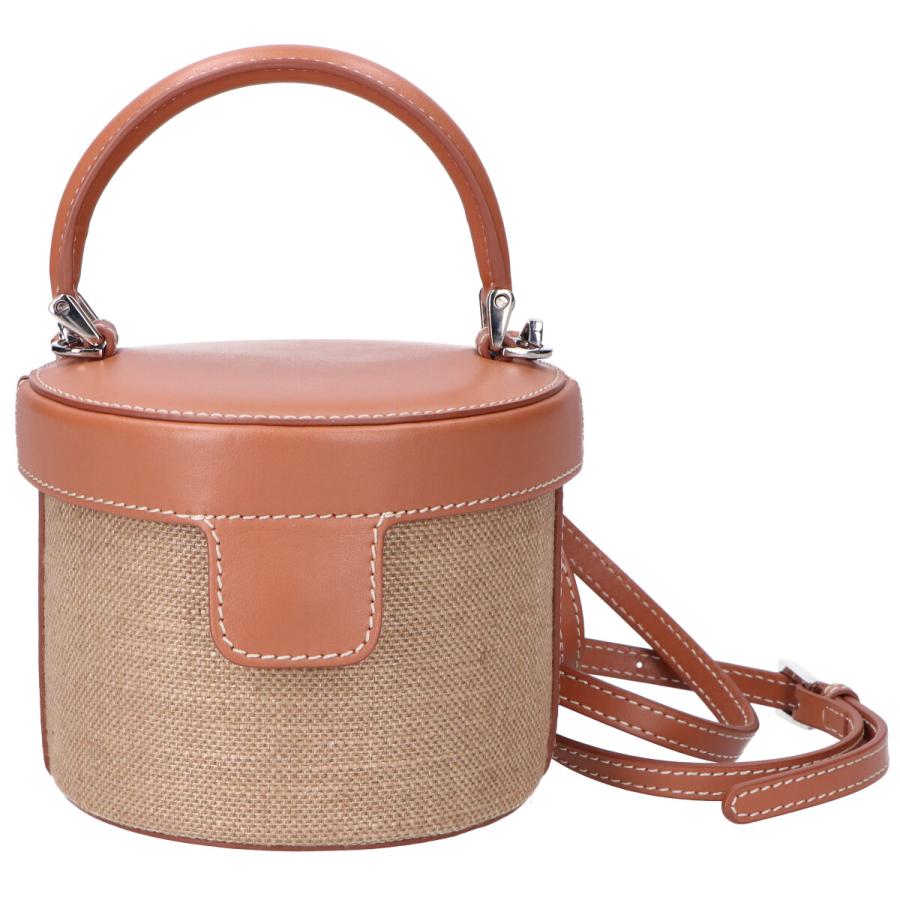 FOXEY 美品 フォクシー 39797 Petit Voyage Bag リネン/レザー FOXEY 美品 フォクシー 39797 Petit Voyage Bag リネン/レザー