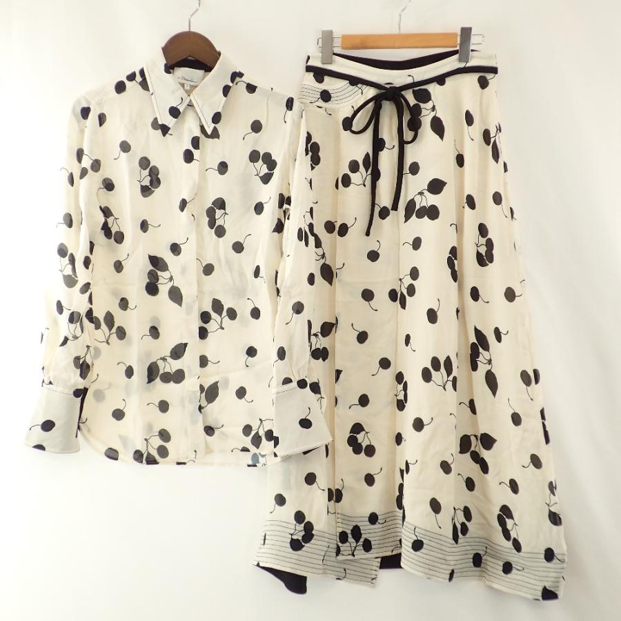 美品/ 3.1 Phillip Lim 3.1フィリップリム チェリー柄 長袖 美品/ 3.1 Phillip Lim 3.1フィリップリム チェリー柄 長袖