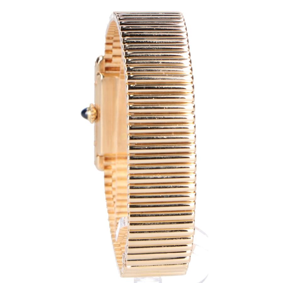 Cartier カルティエ 18K タンクルイSM 手巻き 腕時計 イエロー Cartier カルティエ 18K タンクルイSM 手巻き 腕時計 イエロー
