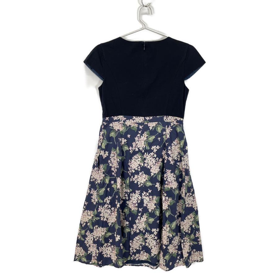 TOCCA トッカ ネイビー LIBERTY 花柄切り替えワンピース 2 ワンピース コットン レディース 中古 : ブランドリユースショップエコスタイル - 通販 - Yahoo!ショッピング