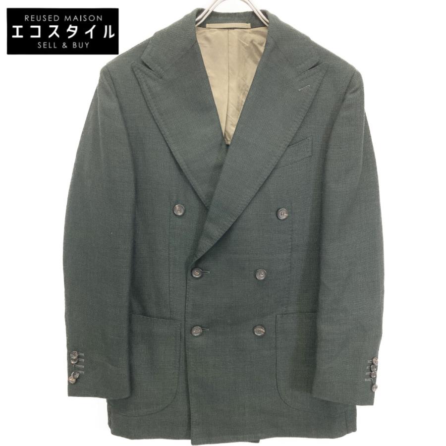 STILE LATINO スティレラティーノ グリーン GULE0659 モヘア混 6B