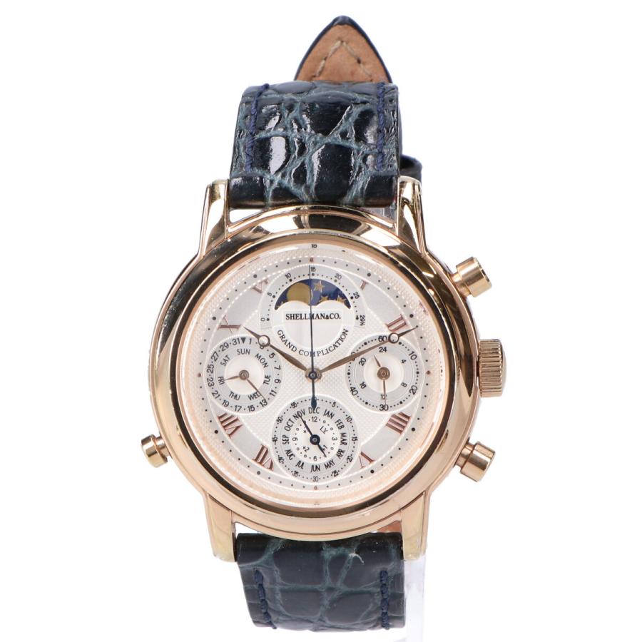 Shellman T011179 Cal.6771 GRAND COMPLICATION PREMIUM ムーンフェイズ スプリットセコンド ...