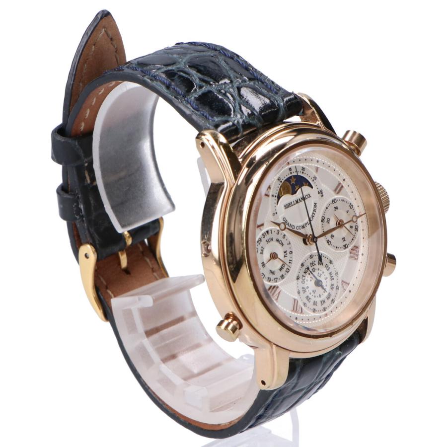 Shellman T011179 Cal.6771 GRAND COMPLICATION PREMIUM ムーンフェイズ スプリットセコンド ...