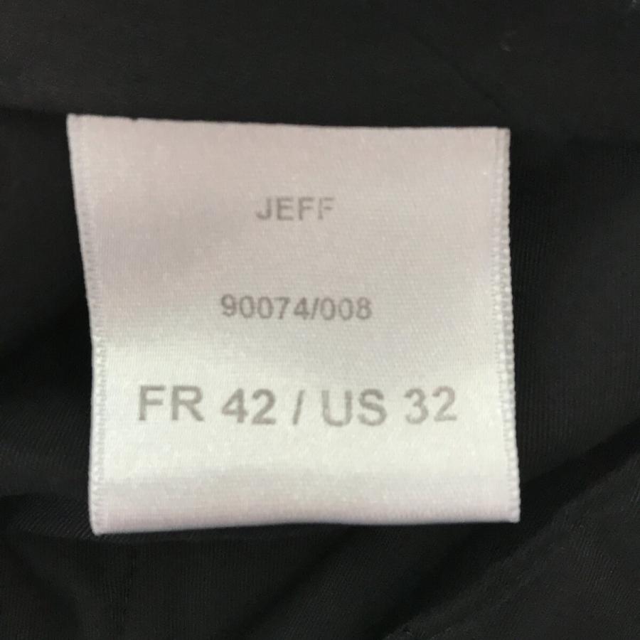 新品同様/国内正規/ BERNARD ZINS ベルナールザンス VOYAGE JEFF インバーテッドプリーツ スラックス ワイドパンツ ...