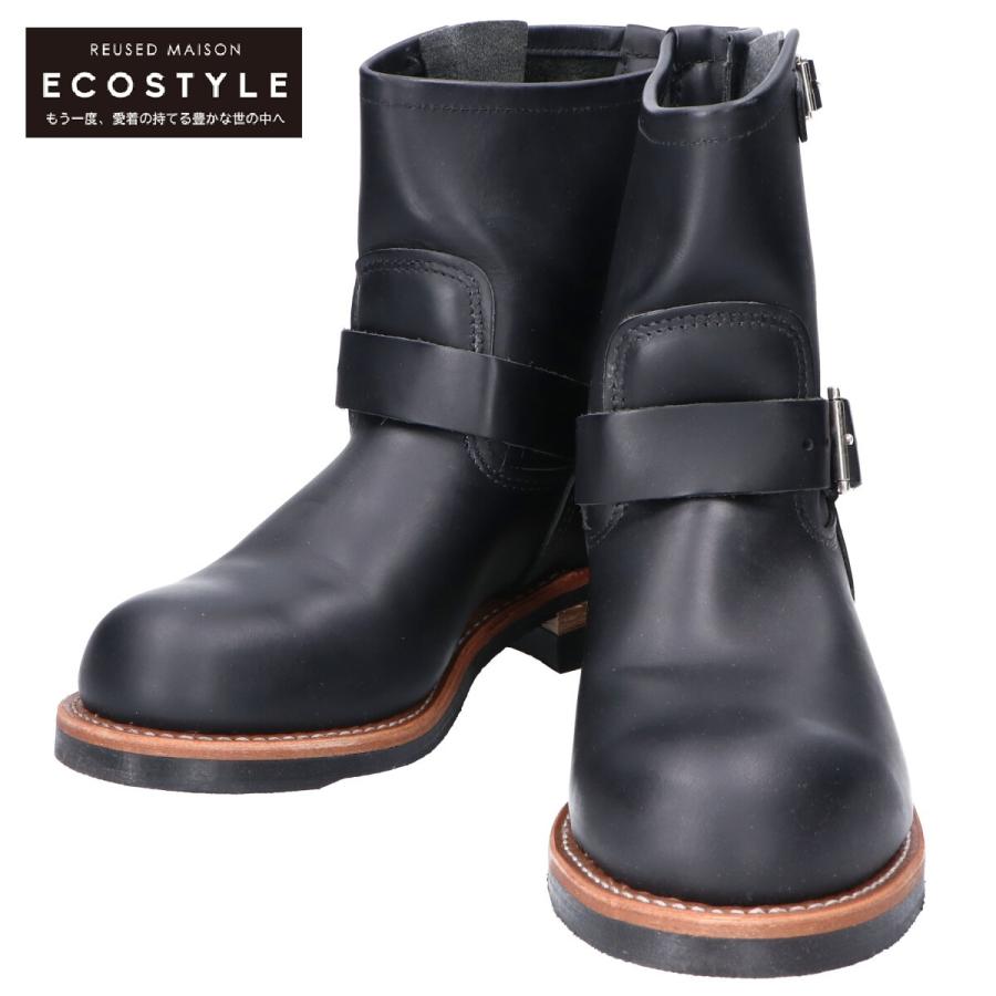 新品同様 RED WING レッドウィング 2976 8inch Engineer 8インチ エンジニアブーツ シューズ US9.5D BLACK メンズ :2909500000039906 ...