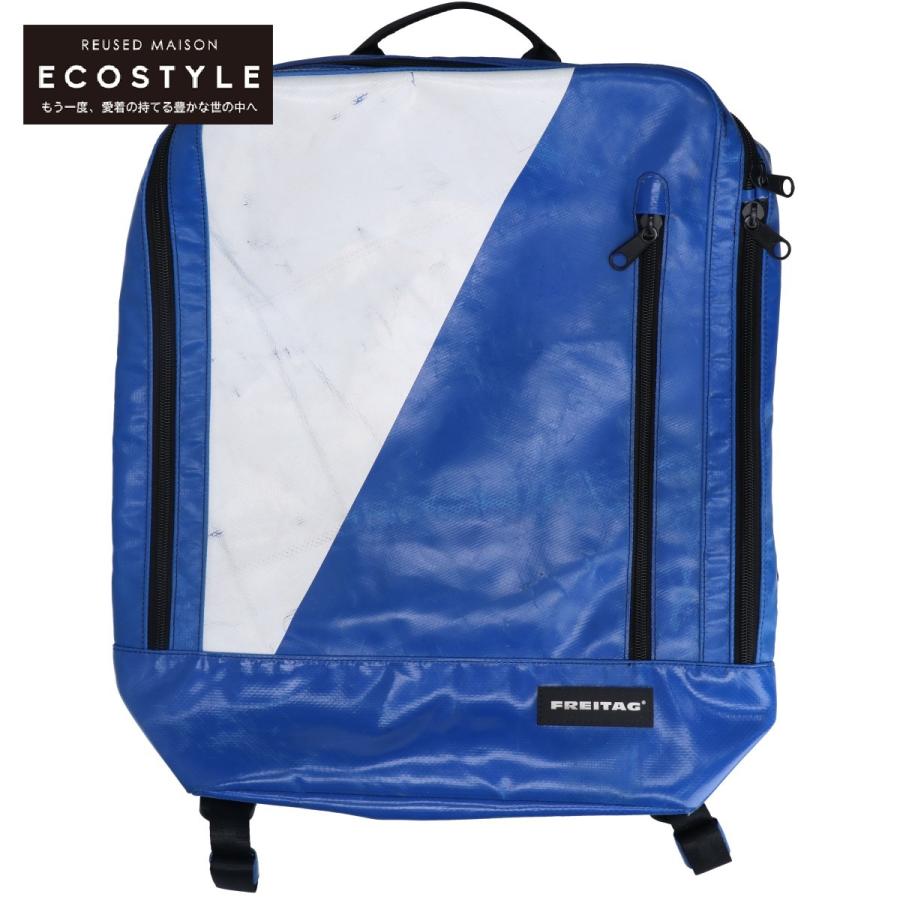 FREITAG フライターグ F306 HAZZARD バックパック リュック・デイパック ブルー/ホワイト : ブランドリユースショップ ...