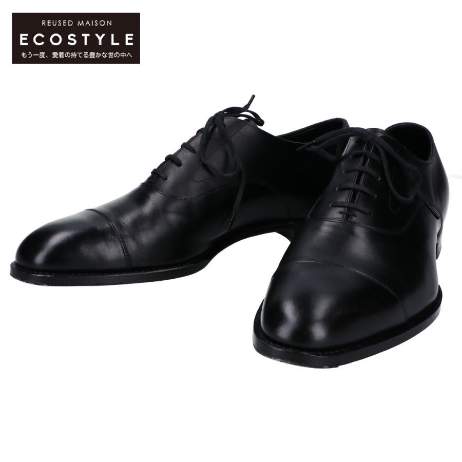 美品/ 三陽山長 R2010 Q74-02-021-09 友二郎 ストレートチップ ドレス シューズ 9 1/2 ブラック メンズ : 2909500000044092 : ブランドリユース ...