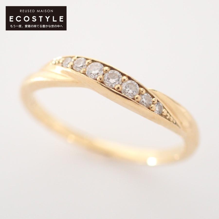 ete エテ K18 0.05ctダイヤモンド リング・指輪 S イエローゴールド レディース : 2909500000044875 : ブランドリユースショップエコスタイル - 通販 ...