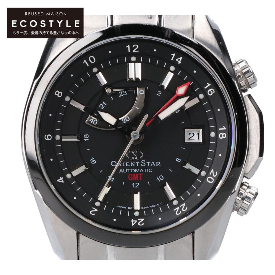 ORIENTSTAR オリエントスター WZ0041DJ オートマチックGMT シースルーバック 自動巻き 腕時計 シルバー : ブランドリユースショップエコスタイル - 通販 - Yahoo ...
