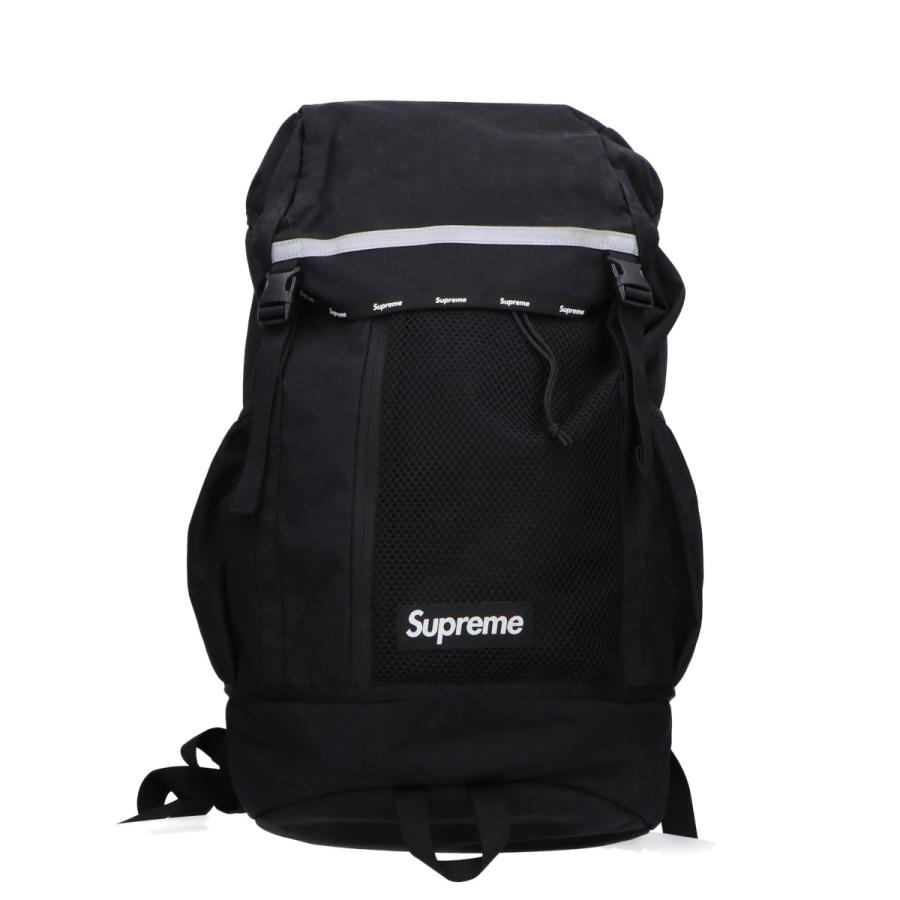 Supreme シュプリーム 24FW Backpack ロゴ コーデュラナイロン バックパック リュック・デイパック ブラック : 2909500000052054 : ブランドリユース ...
