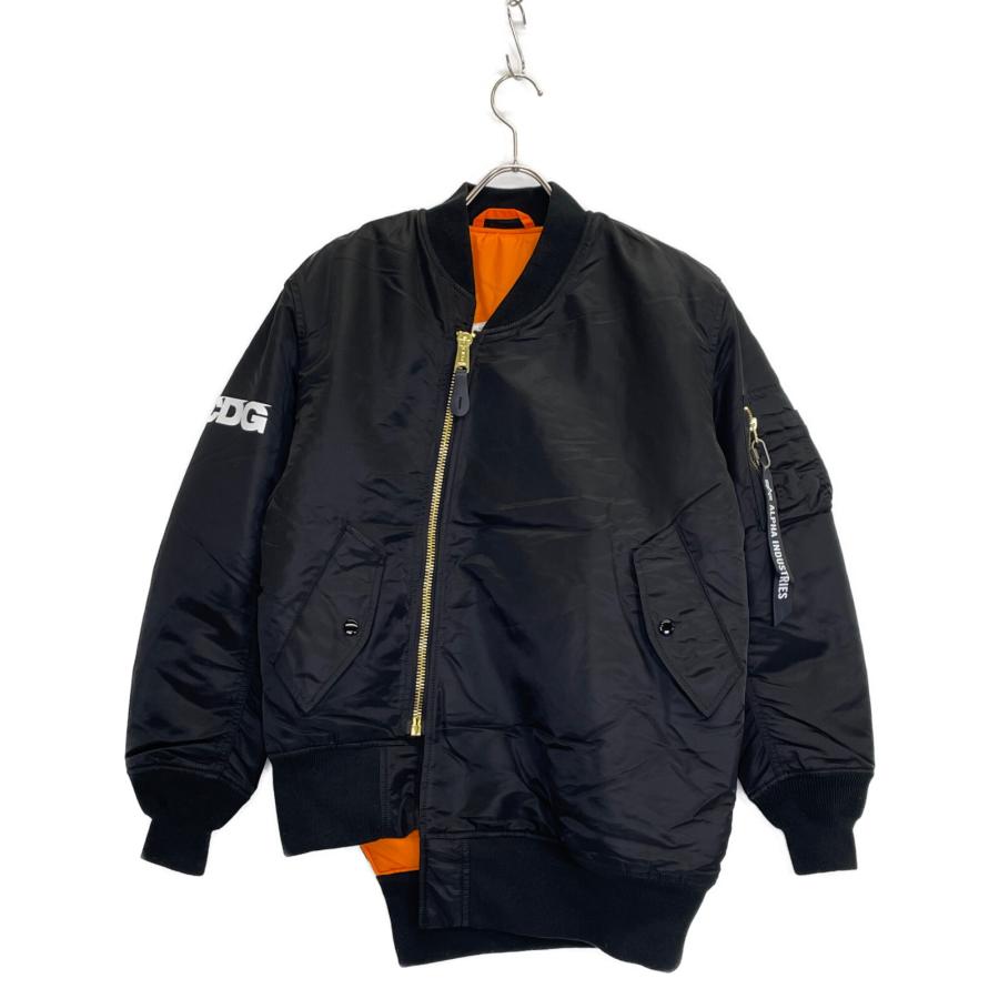 CDG シーディージー ×ALPHA ブラック 2024年 SZ-J017 BIAS MA-1 ジャケット S ナイロン メンズ 中古 : ブランドリユースショップエコスタイル - 通販 ...