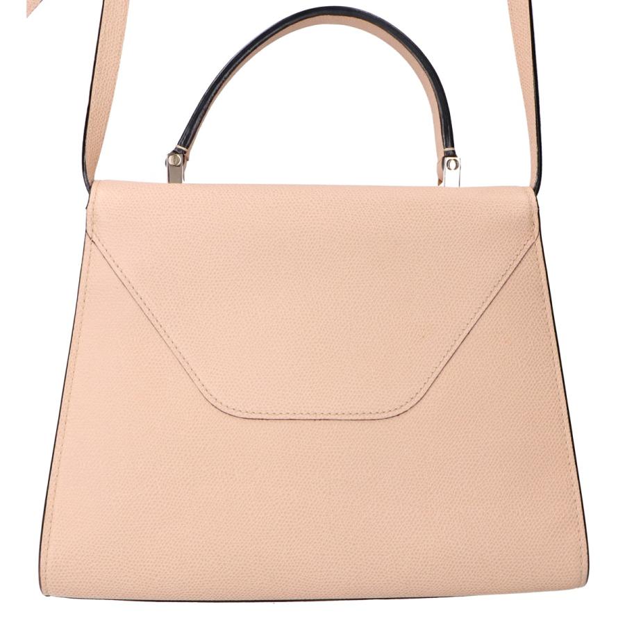 【中古】ヴァレクストラ ミディアム イジィデ バッグ ハンド ショルダー 2WAY ソフトカーフスキン アイボリー Valextra（ヴァレクストラ） ソフトカーフスキン イジィデ ミディアム