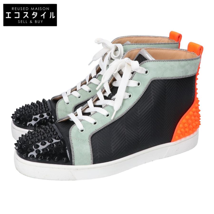 Christian Louboutin（クリスチャンルブタン） LOU SPIKES 2 FLAT ロウ スパイクス 2 フラット スパイク ...