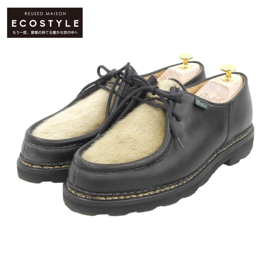 美品 Paraboot パラブーツ ミカエル フォック アザラシファー 美品 Paraboot パラブーツ ミカエル フォック アザラシファー
