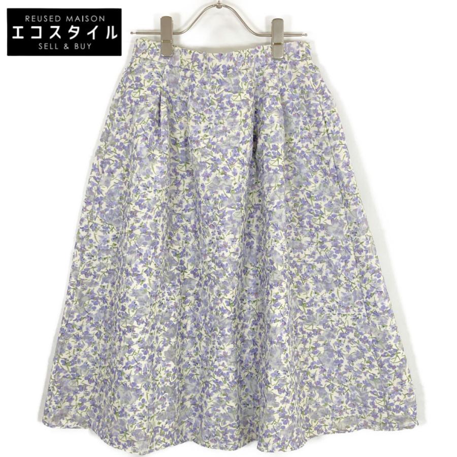 TOCCA トッカ パープル 洗える FLEURETTE スカート 0 ポリエステル レディース 中古 : ブランドリユースショップエコスタイル - 通販 - Yahoo!ショッピング