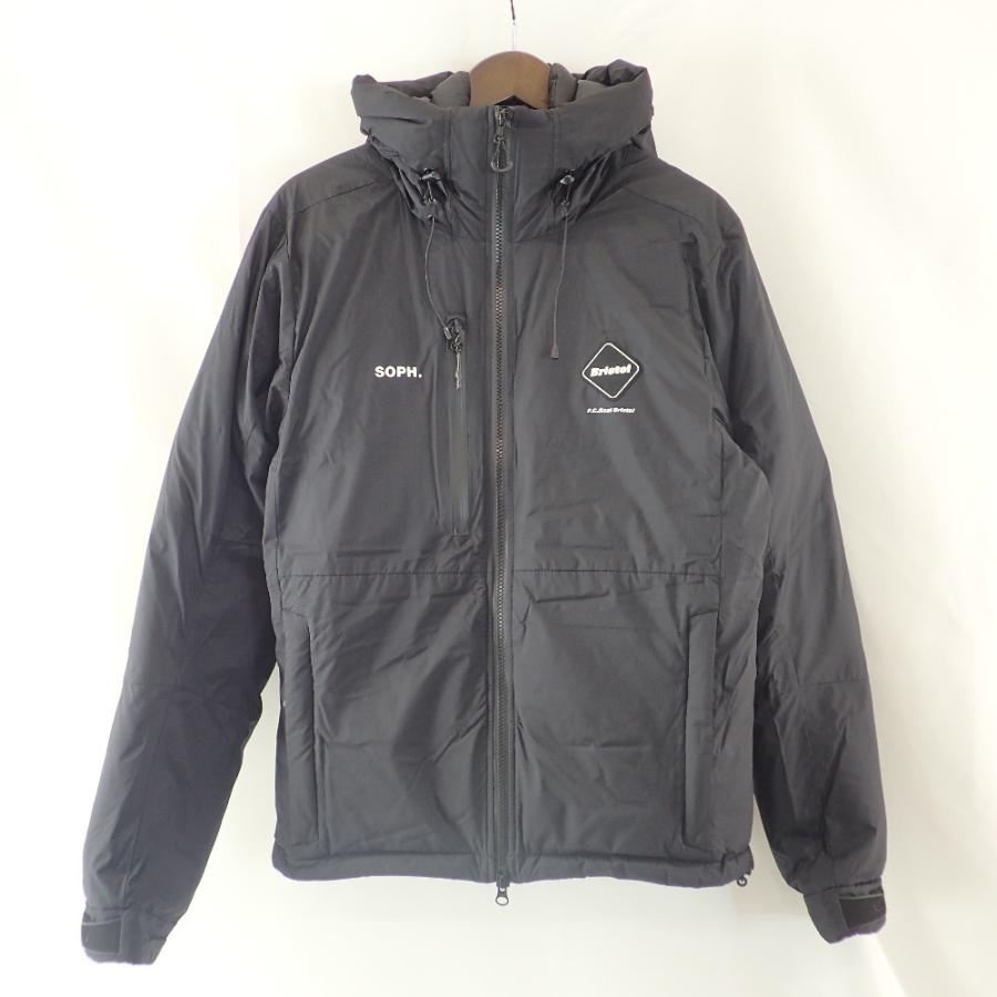 F.C.Real Bristol 美品/ F.C.R.B. エフシーアールビー FCRB-202038 TOUR DOWN PARKA ダウンパーカー ジャケット M ブラック メンズ ...