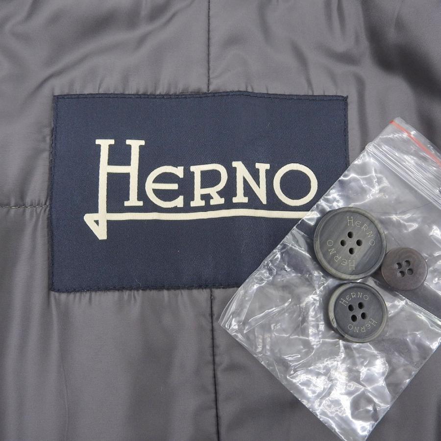 HERNO ヘルノ ダウン チェスターコート メンズ グレー 50 : 6909500000007453 : ブランドリユースショップエコスタイル - 通販 - Yahoo!ショッピング