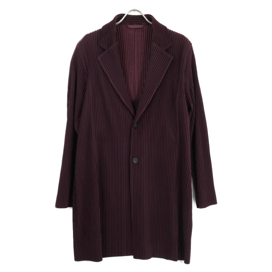美品 HOMME PLISSE ISSEY MIYAKEオムプリッセ イッセイミヤケ HP83JA208/JF210 プリーツ 2Bロング ...