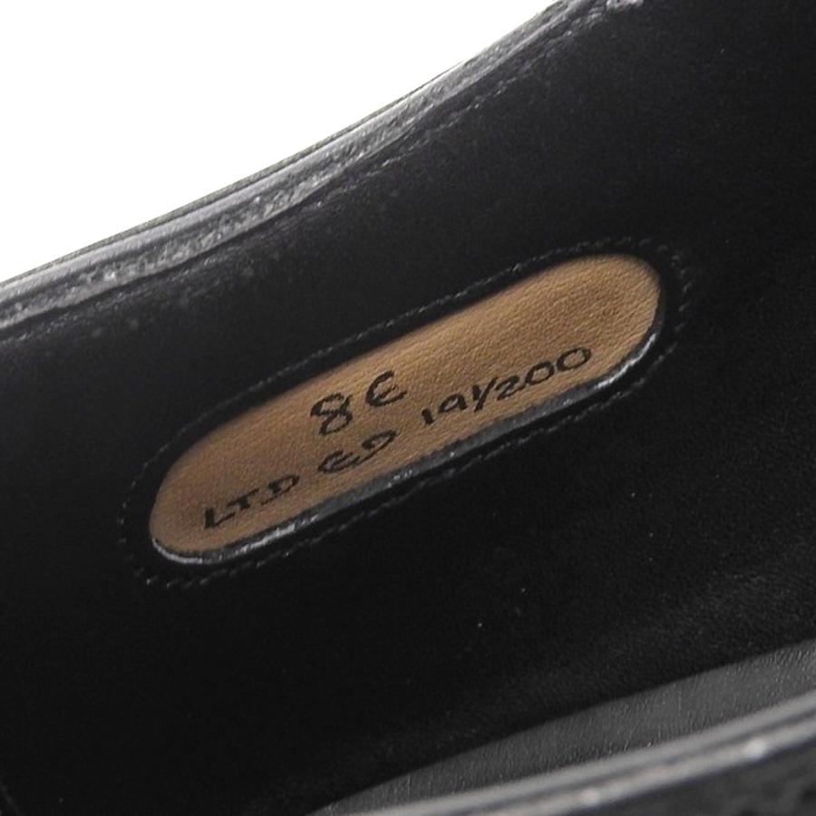 ANTHONY CLEVERLEY アンソニークレバリー チャーチル サイドエラスティック シューズ メンズ ブラック 8E : ブランド ...